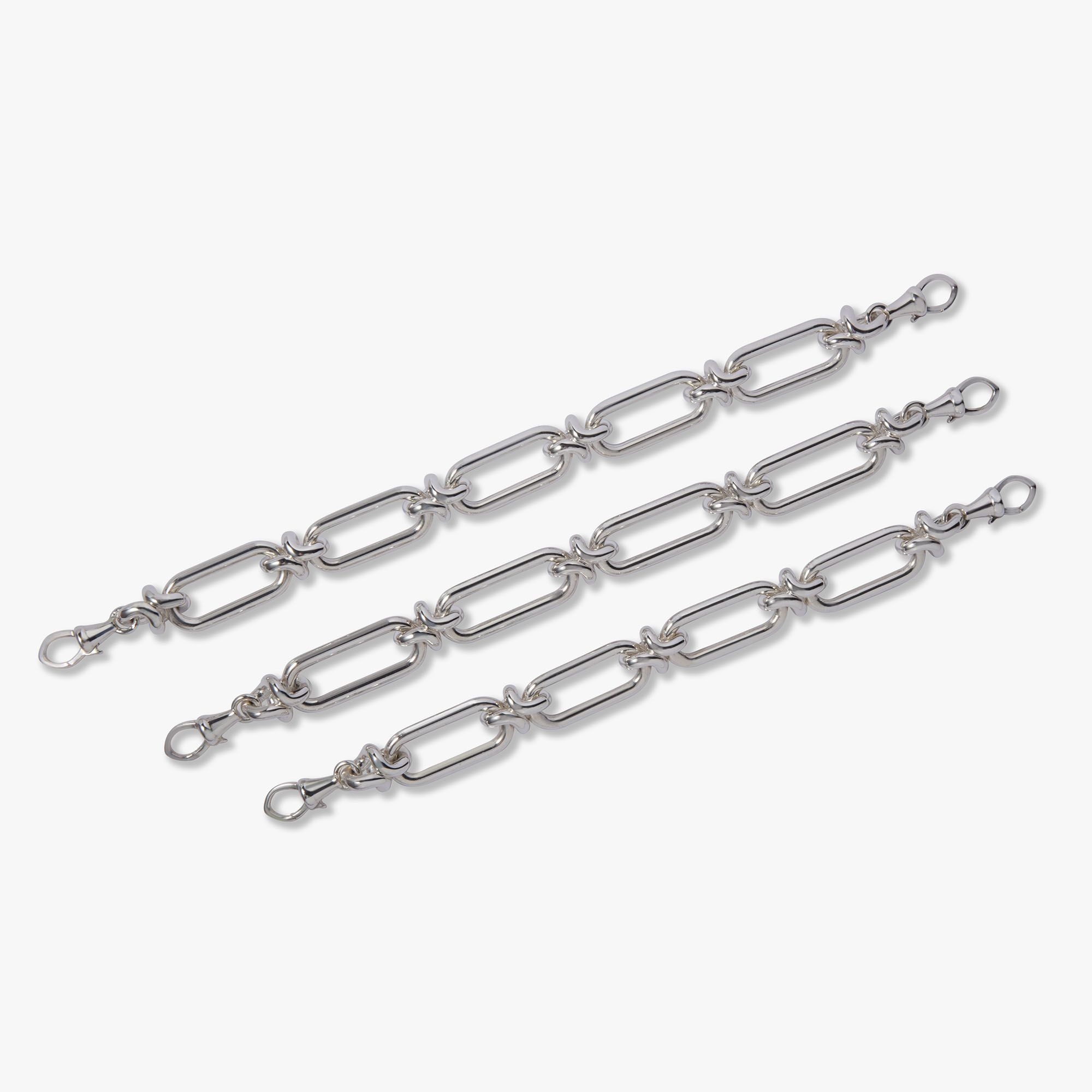 Sterling Silver Knuckle Extra Chain Bracelet - Annoushka UK